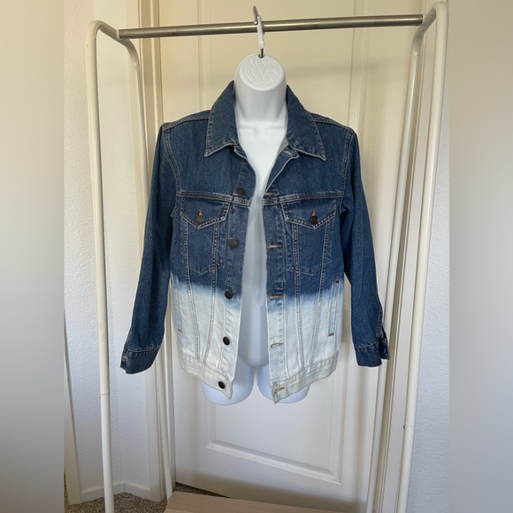ASOS Petite | Jackets & Coats | Asos Petite Tie Dyed Bleached Two Tone ...